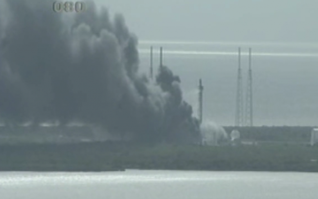 Rocket scheduled to launch Israeli satellite explodes | Jewish News