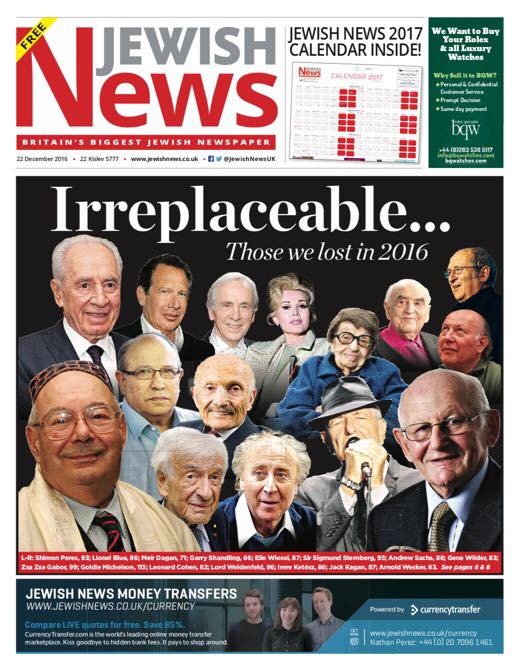 Jewish News issue 982 - Jewish News