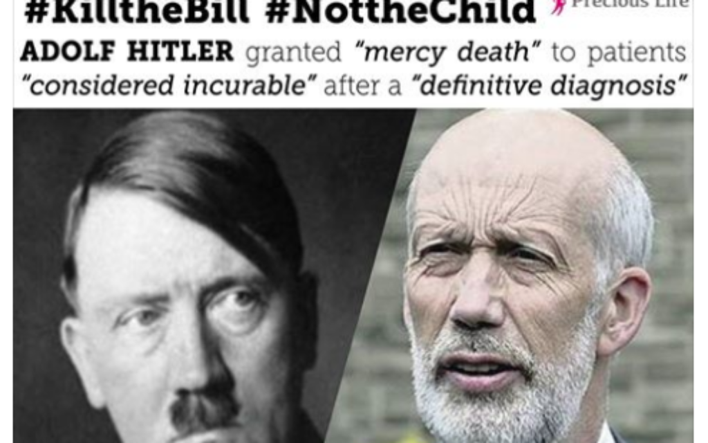 Anti-abortion group accused of 'diminishing Holocaust' with Hitler ...
