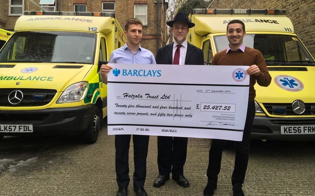Orthodox crash victims donate £25,000 to Hatzola ambulance service ...