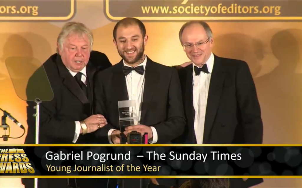 Former Jewish News writer wins young journalist award | Jewish News