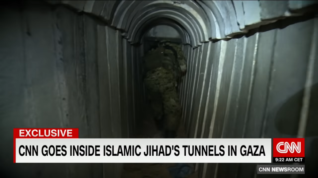 CNN gets rare tour of Islamic Jihad tunnel and missile site in Gaza ...