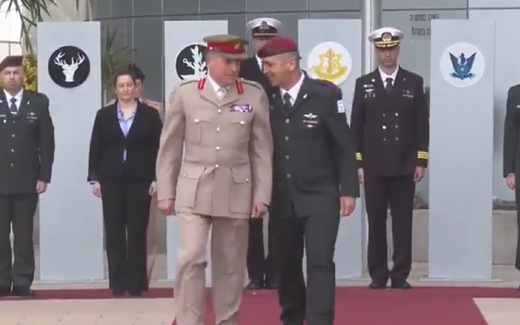 Head of British Army meets IDF counterpart during Israel tour | Jewish News