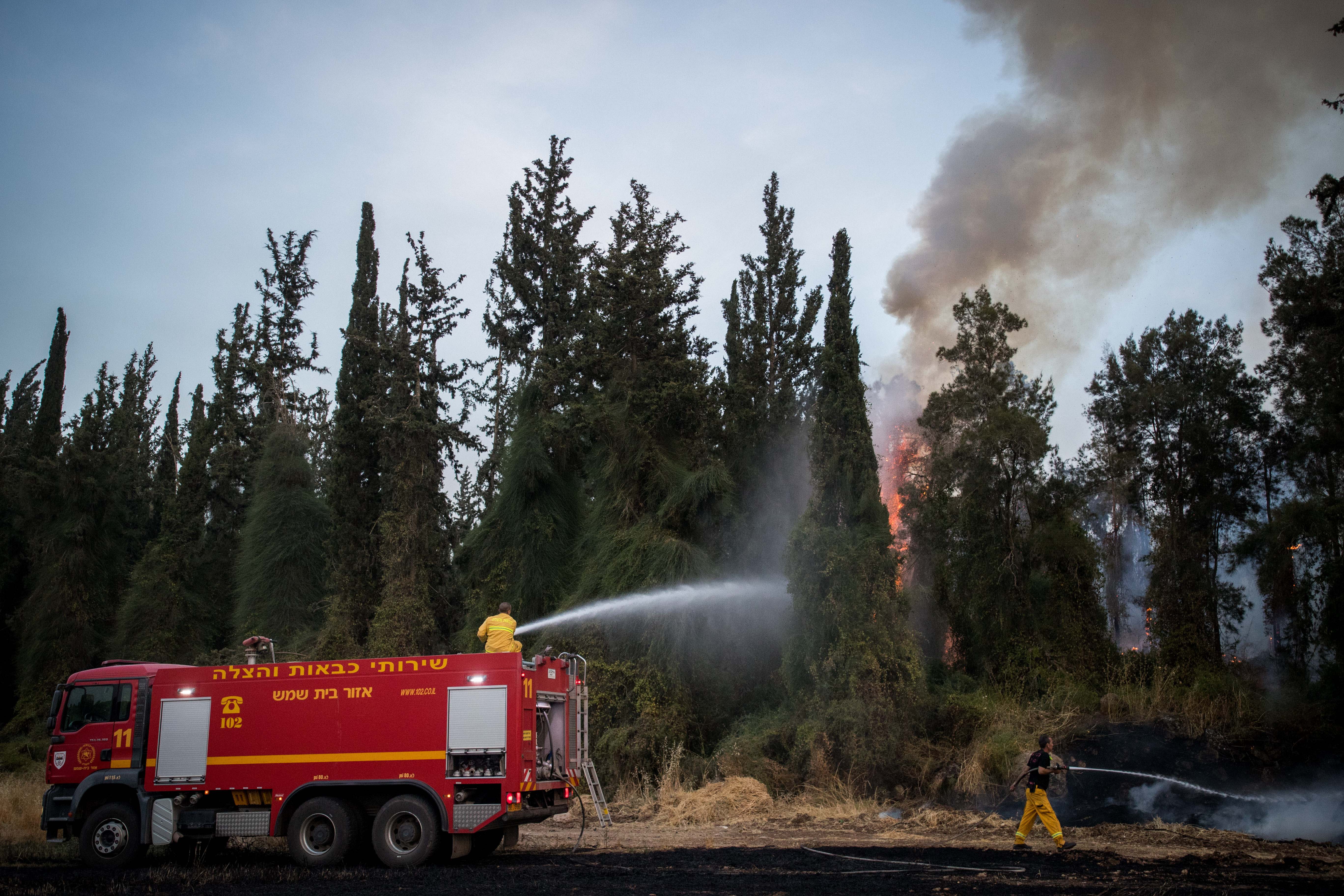 Over 1,000 fires extinguished throughout Israel - Jewish News
