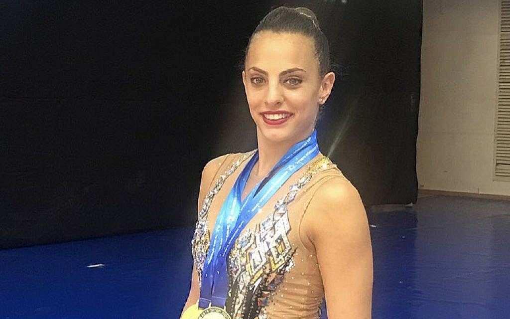 Israeli rhythmic gymnast takes two gold medals at 2019 European Games ...