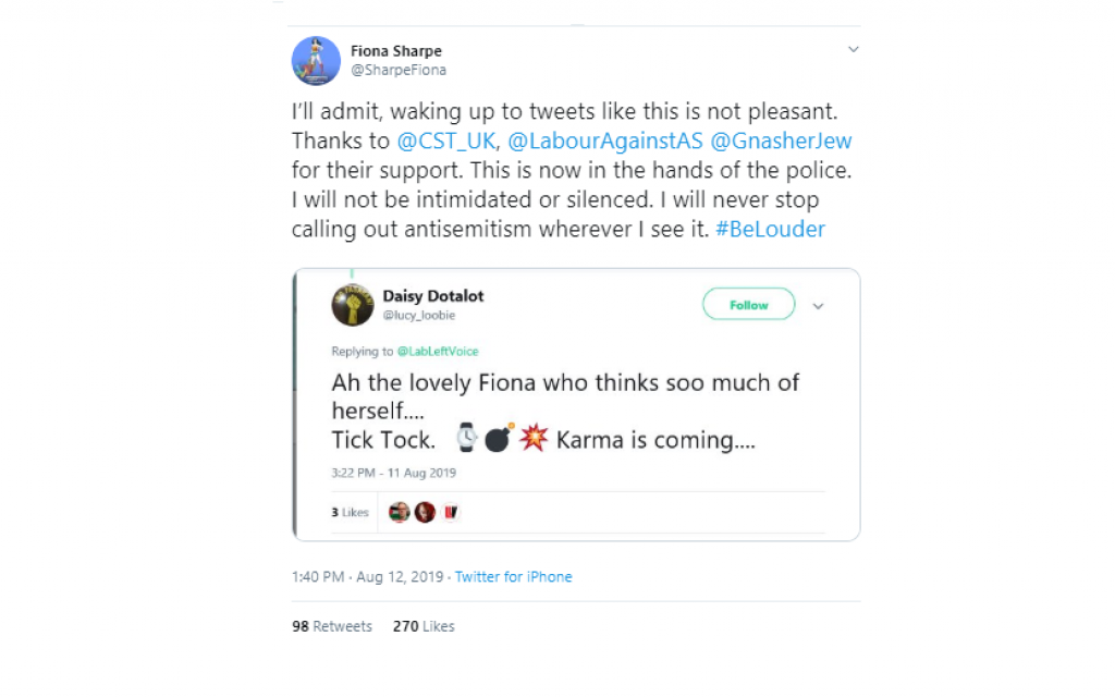 Police investigate after antisemitism campaigner targeted on Twitter ...