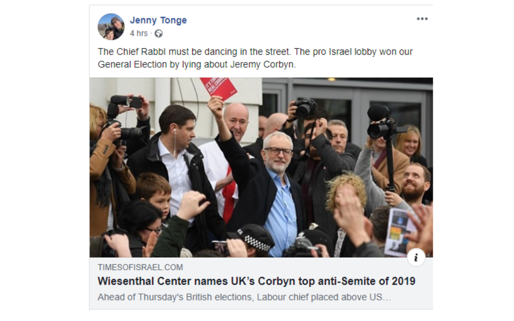 88 peers call for Jenny Tonge apology over 'Israel lobby won election ...