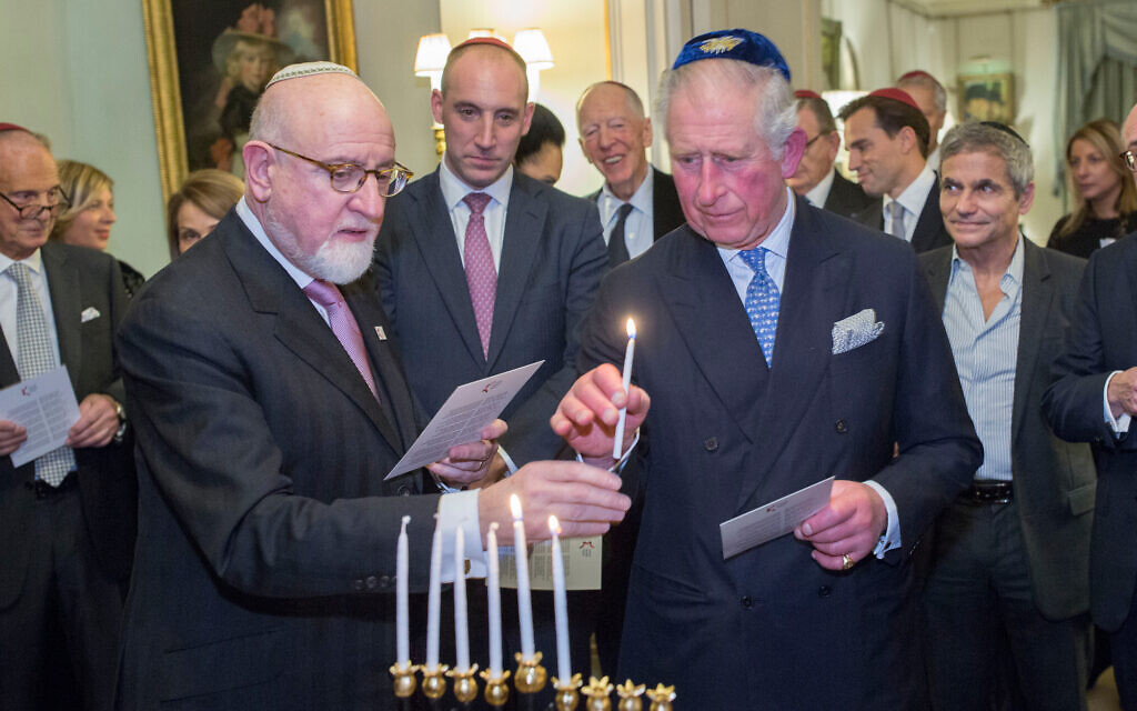 Prince Charles extends World Jewish Relief patronage - Jewish News