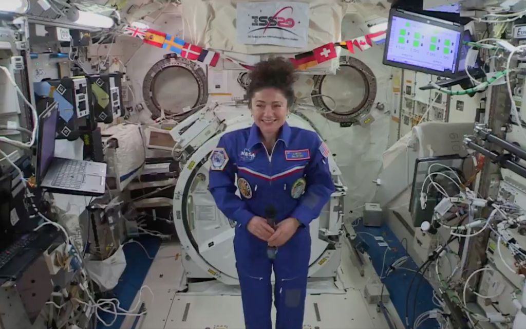 Jewish astronaut offers isolation advice from the International Space ...