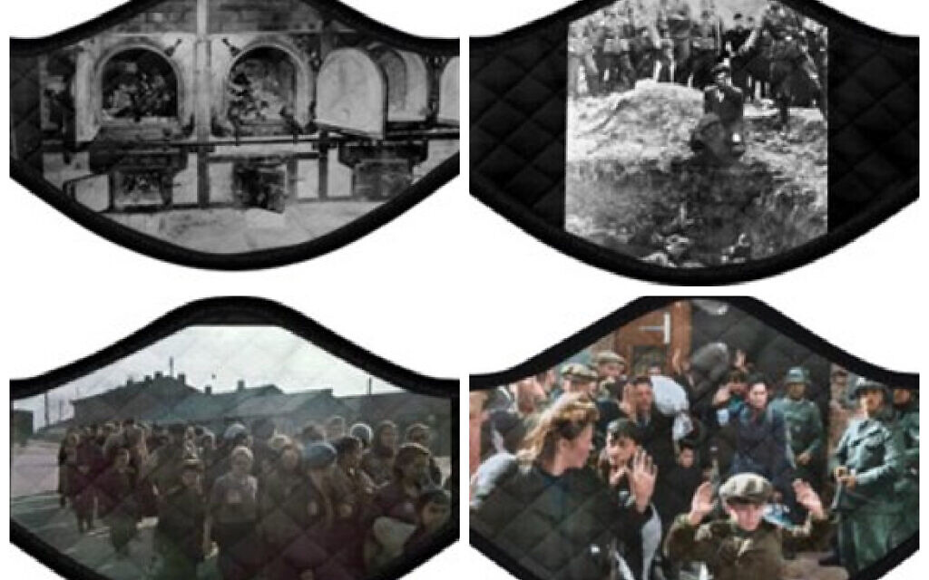Holocaust face-masks condemned as a 'disgrace' - Jewish News