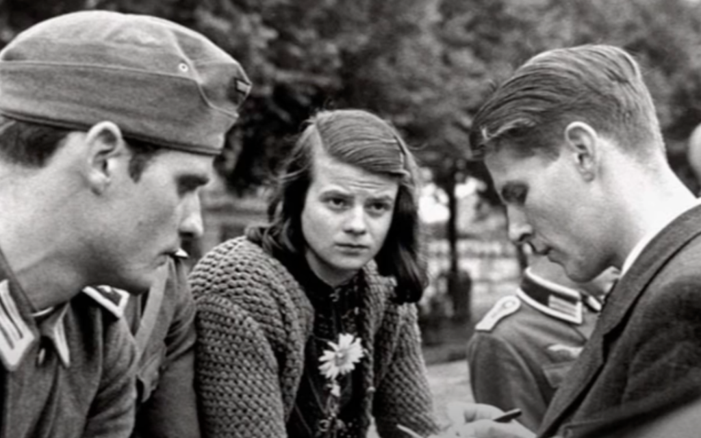 German Covid protester compares herself to Nazi resistance fighter ...