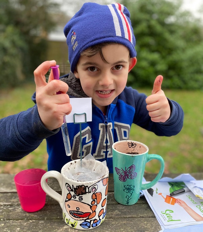 Seeds of Success! Youngsters get planting to mark new year for trees ...