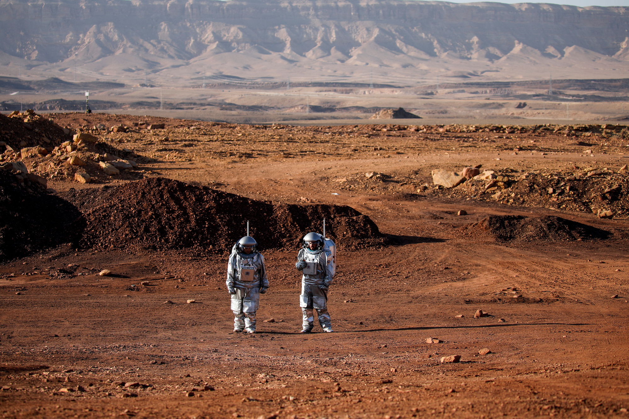Israeli desert is the scene for a month-long Martian experiment ...