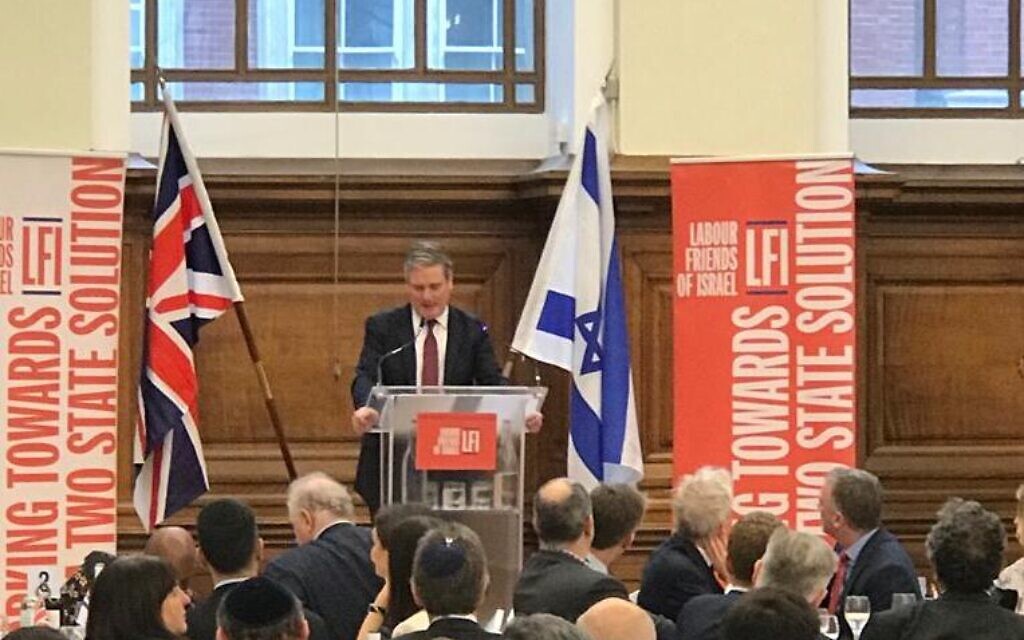 Keir Starmer: ‘Anti-Zionist antisemitism is antithesis of Labour ...