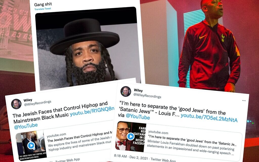 Twitter suspends Wiley AGAIN for claiming 'Satanic Jews' control music ...