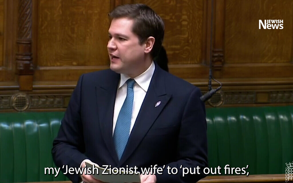 Jenrick tells MPs of 'Jewish Zionist wife' death threat letter - Jewish ...
