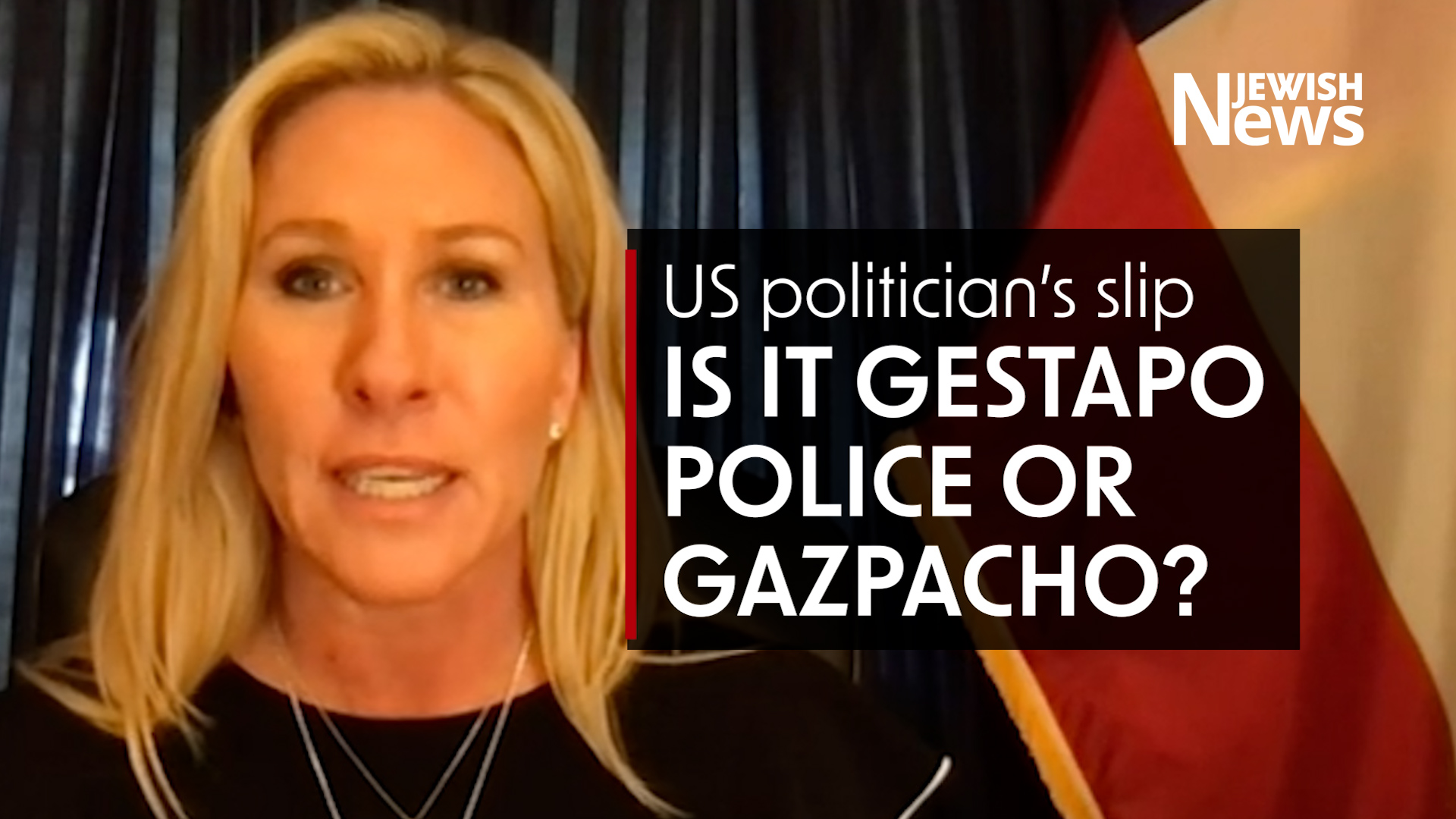Nazi police or a bowl of soup? US congresswoman's 'gazpacho' slip goes ...