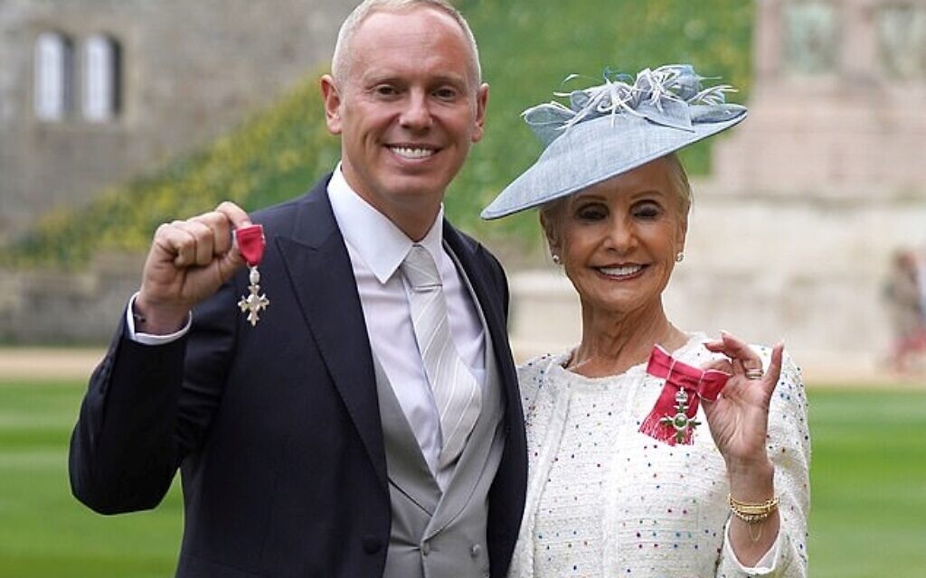 Rob Rinder and his mother receive MBEs for services to Holocaust ...