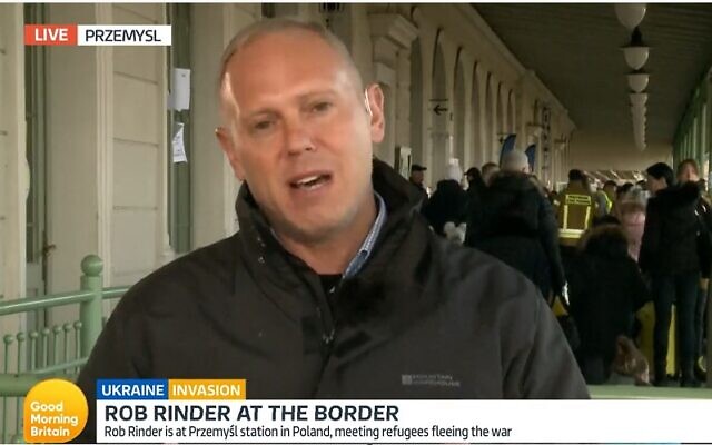 Rob Rinder warns history is 'repeating itself' in report from Polish ...