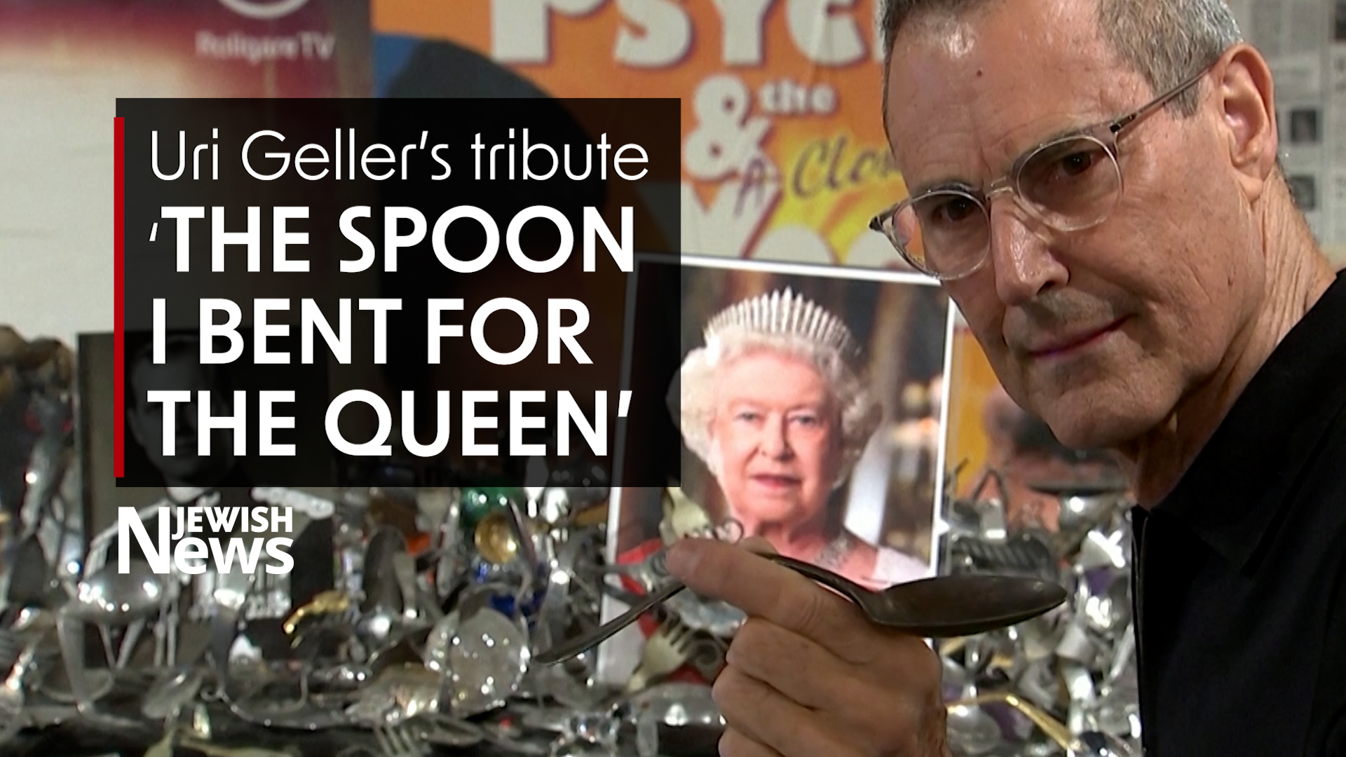 'The spoon I bent for the Queen' – Uri Geller pays his own royal ...