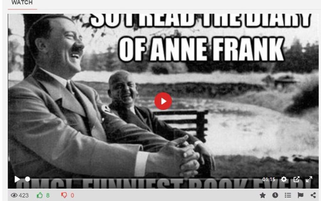 UK video-sharing site BitChute condemned for hosting antisemitic hate ...