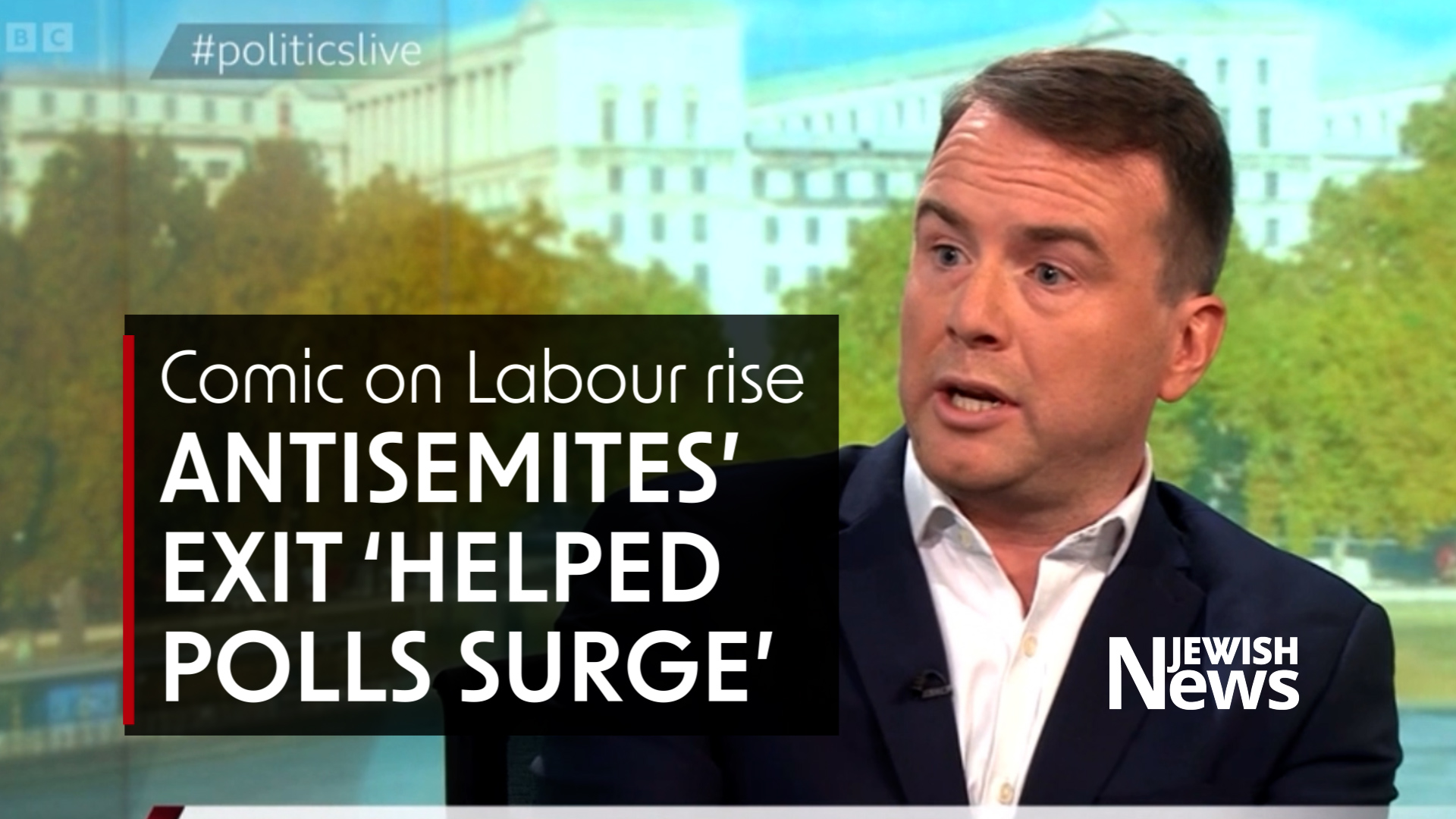 Exit of antisemitic members has left party '30% ahead in the polls ...