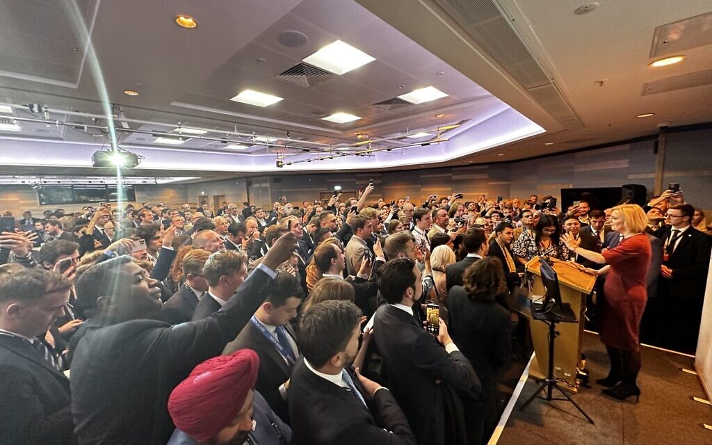 Board president's embassy speech at Tory conference sparks intense ...