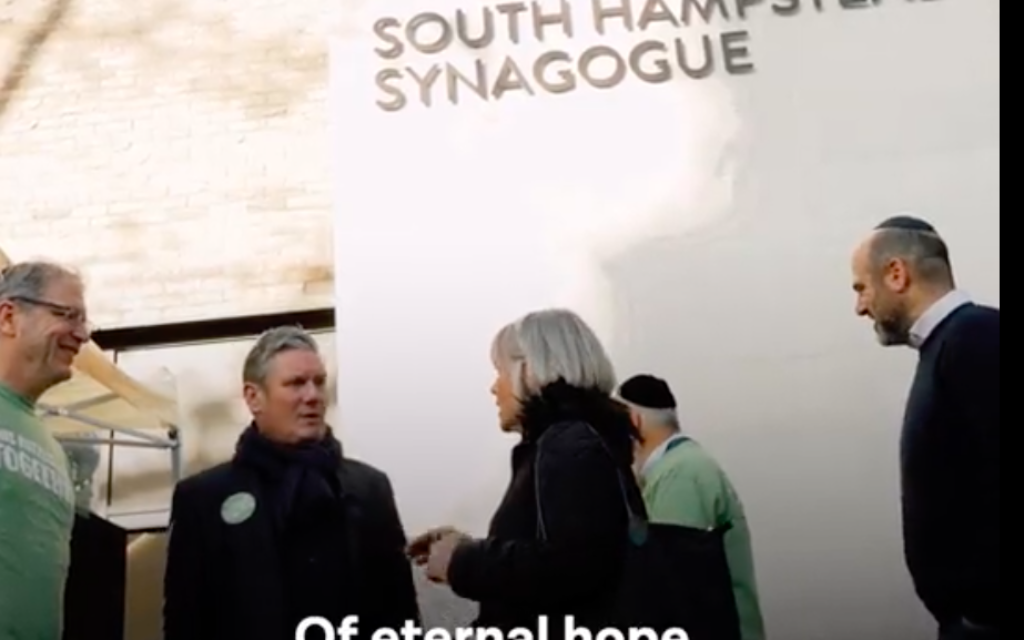 Keir Starmer tells of being "inspired" by Jewish community's values in ...