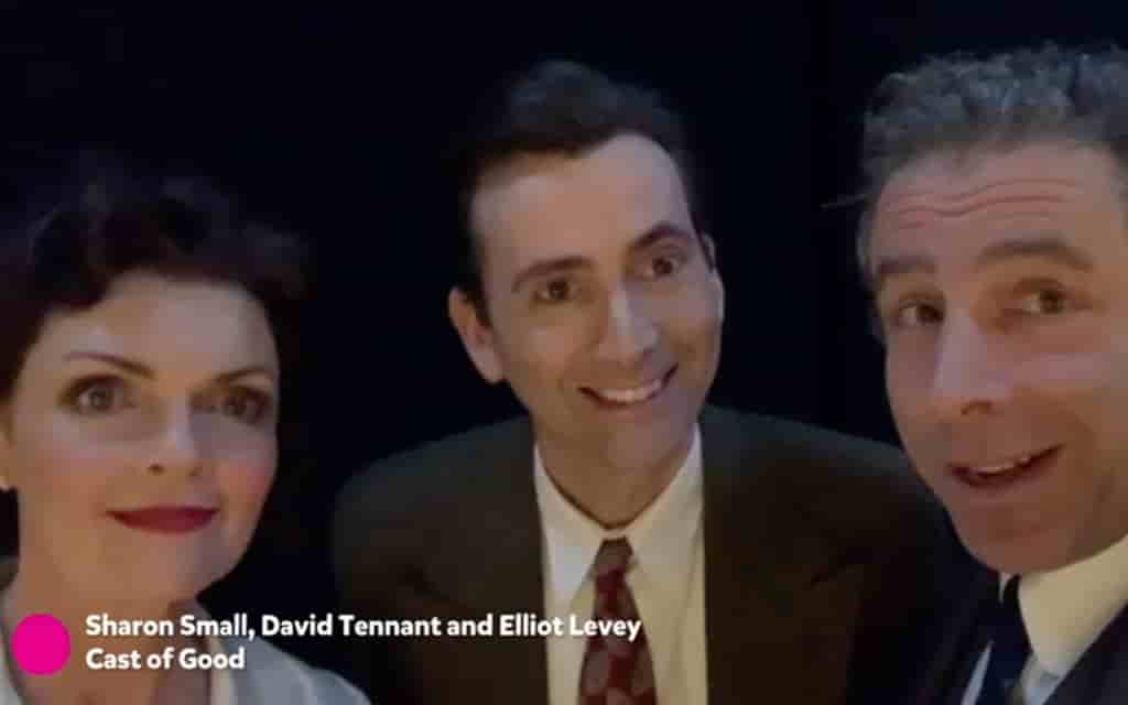 David Tennant and Elliot Levey take up the 'simcha' challenge - Jewish News