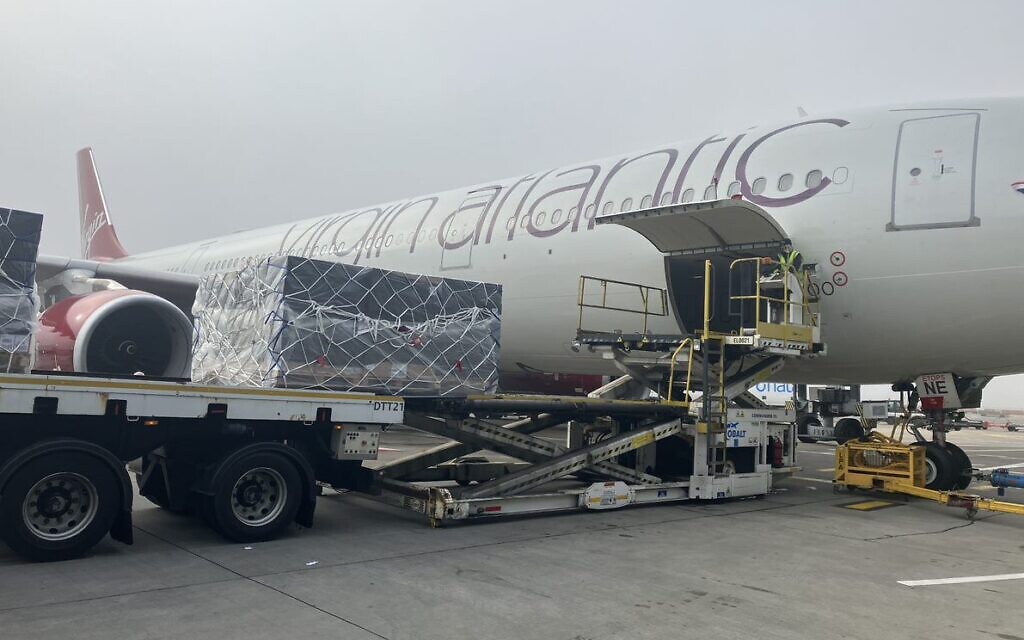 Magen David Adom UK flight leaves for Turkey with aid for earthquake ...