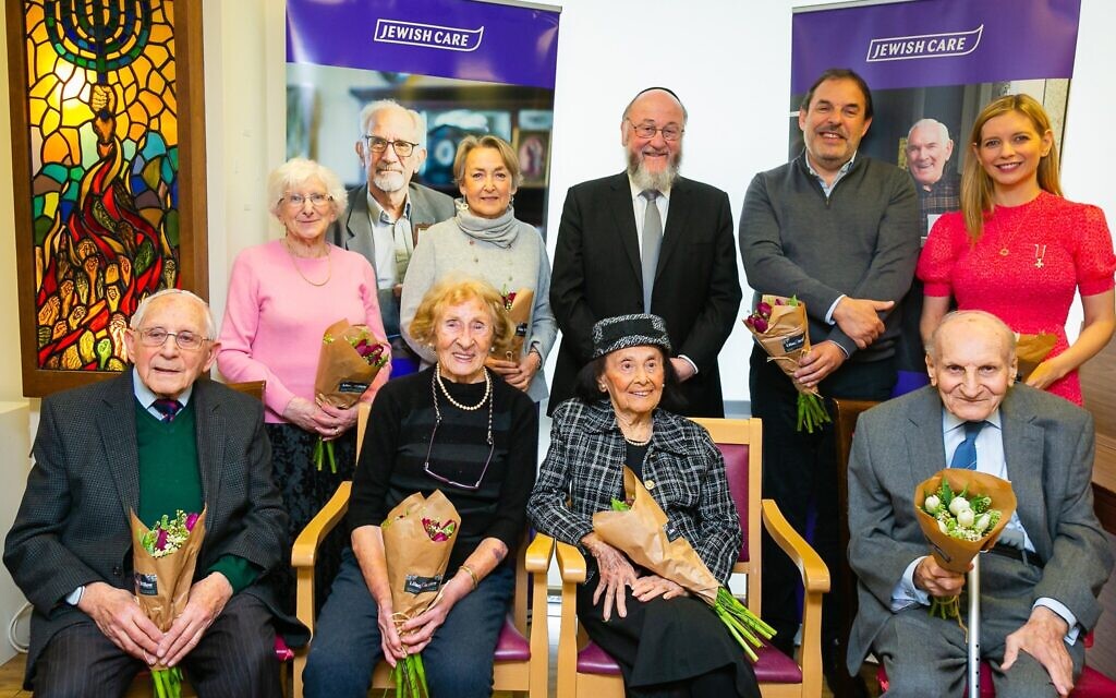 King’s New Year’s Honours tea at Jewish Care’s Holocaust Survivors ...