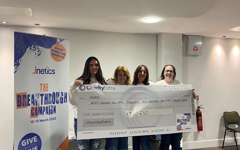 Jnetics 'Breakthrough' campaign exceeds expectations | Jewish News