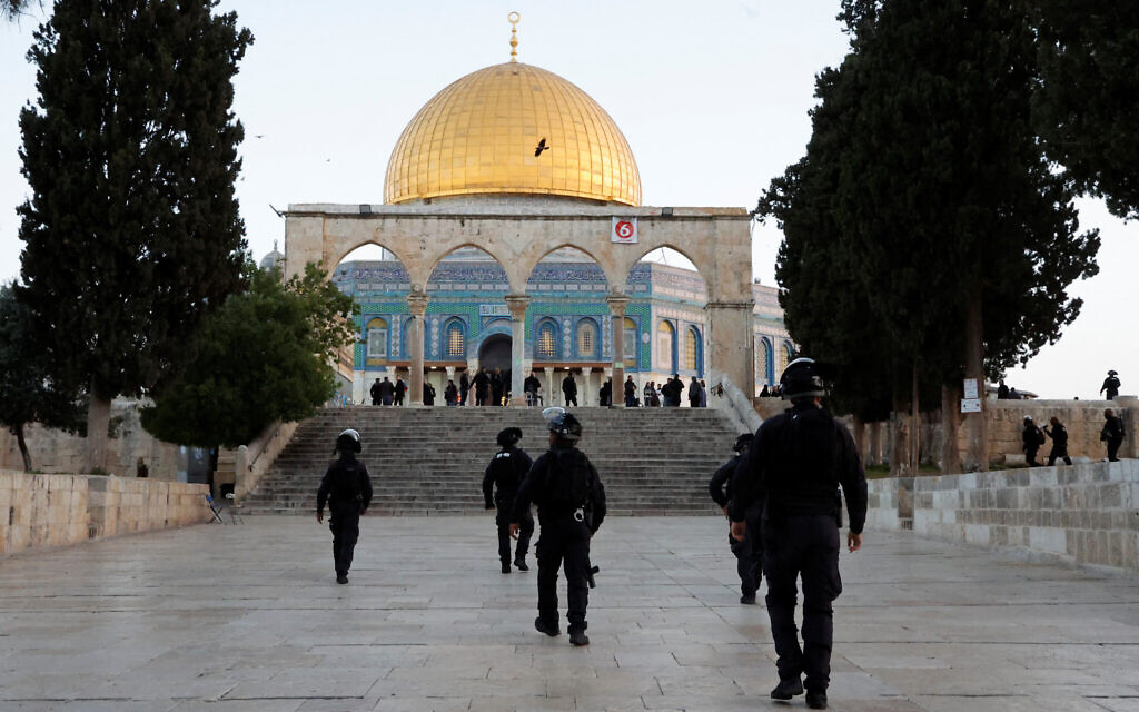 16 rockets fired from Gaza after Israeli police clash with Palestinians ...