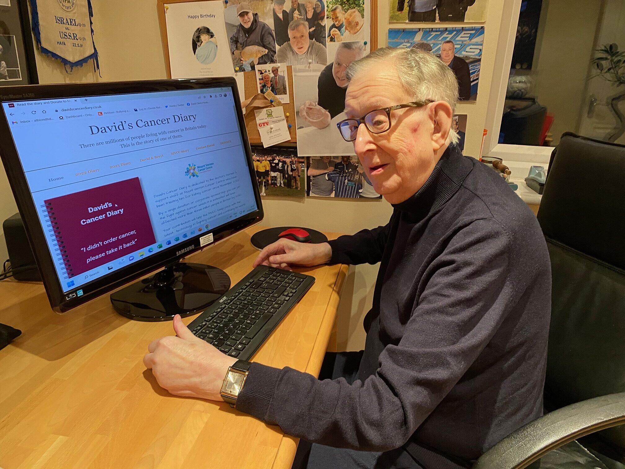 Tears, fears and hope: 86-year-old fundraises by writing about living ...