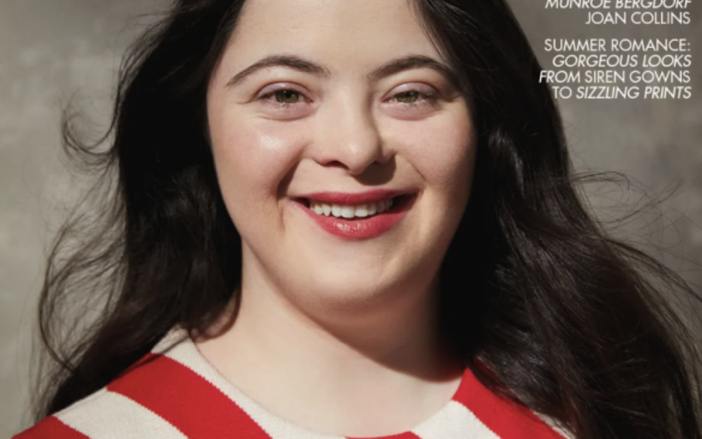 British Vogue cover for Jewish Down's Syndrome model | Jewish News
