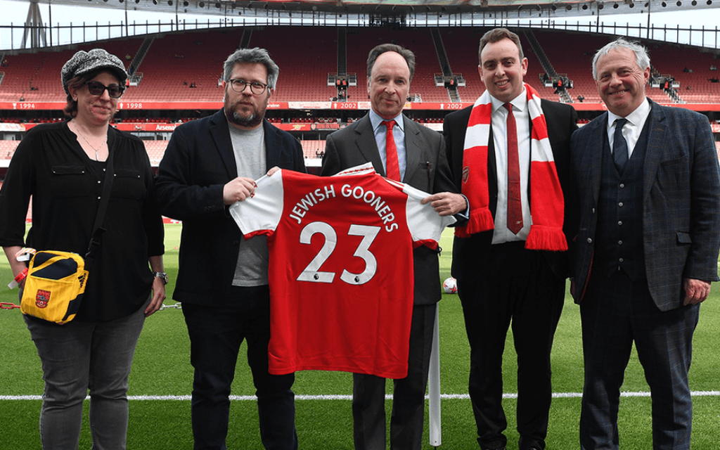 Jewish Gooners launched at Emirates Stadium | Jewish News