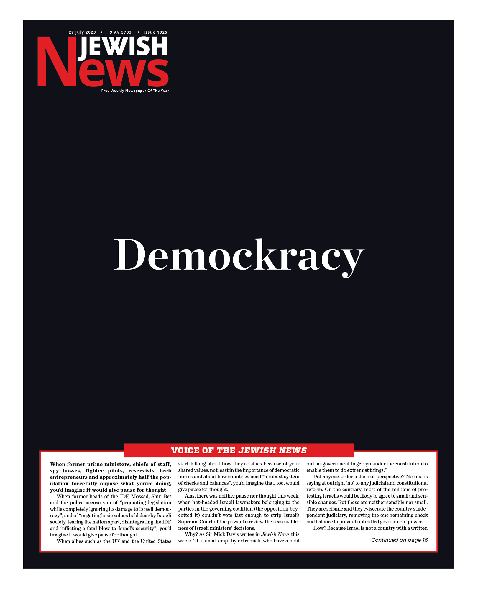 1325 - Jewish News