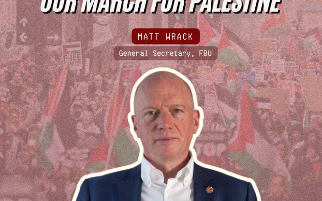 TUC president to speak latest London Palestine rally in a personal ...