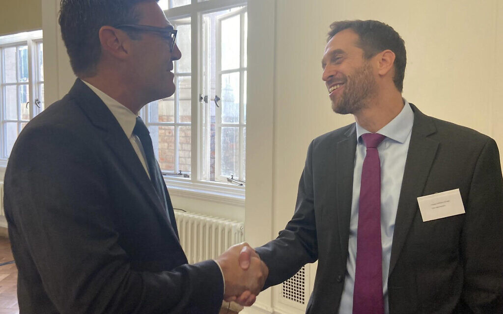 Greater Manchester mayor Burnham holds talks with deputy Israeli ...