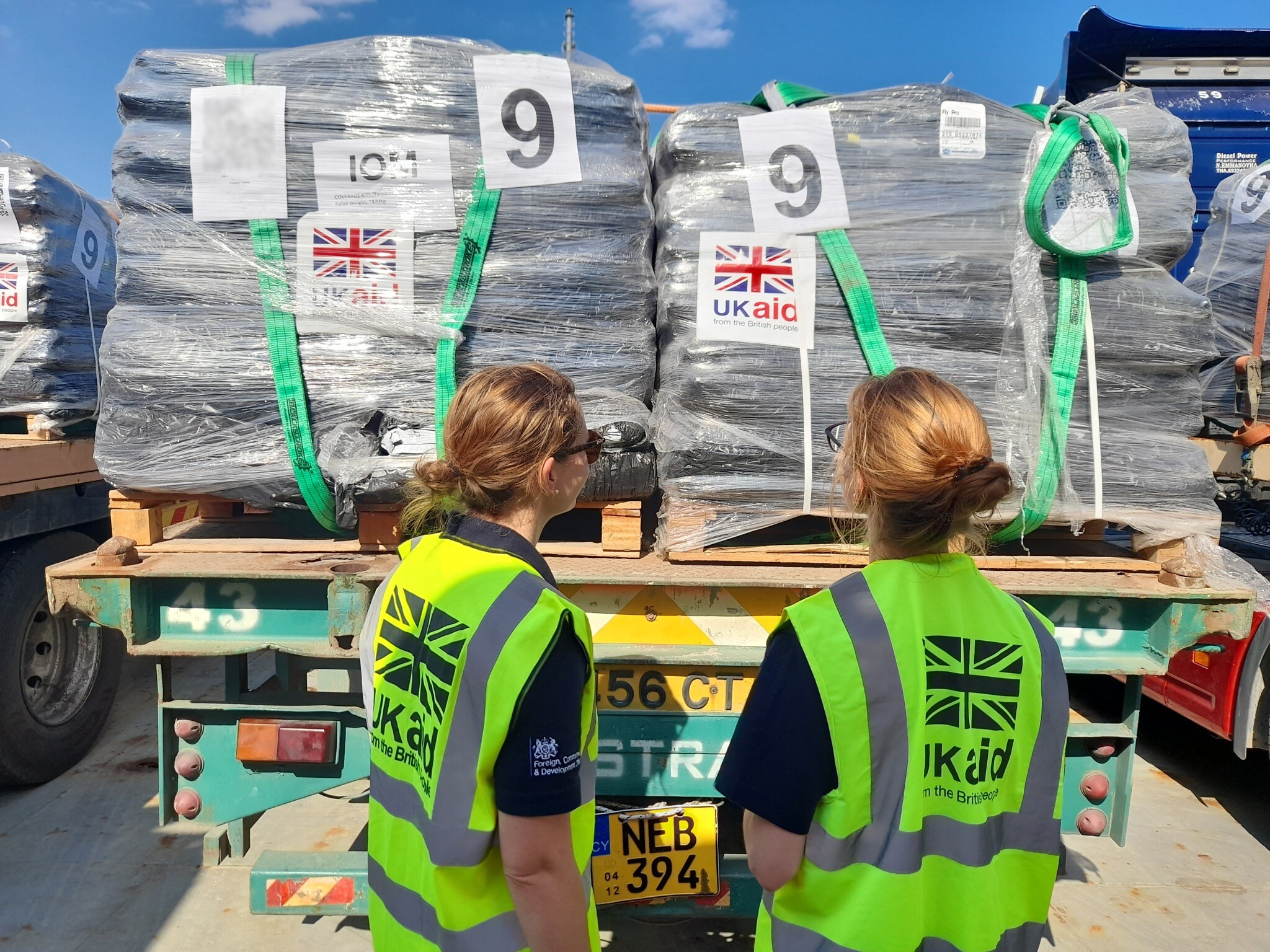 UK aid sets sail for Gaza pier - Jewish News