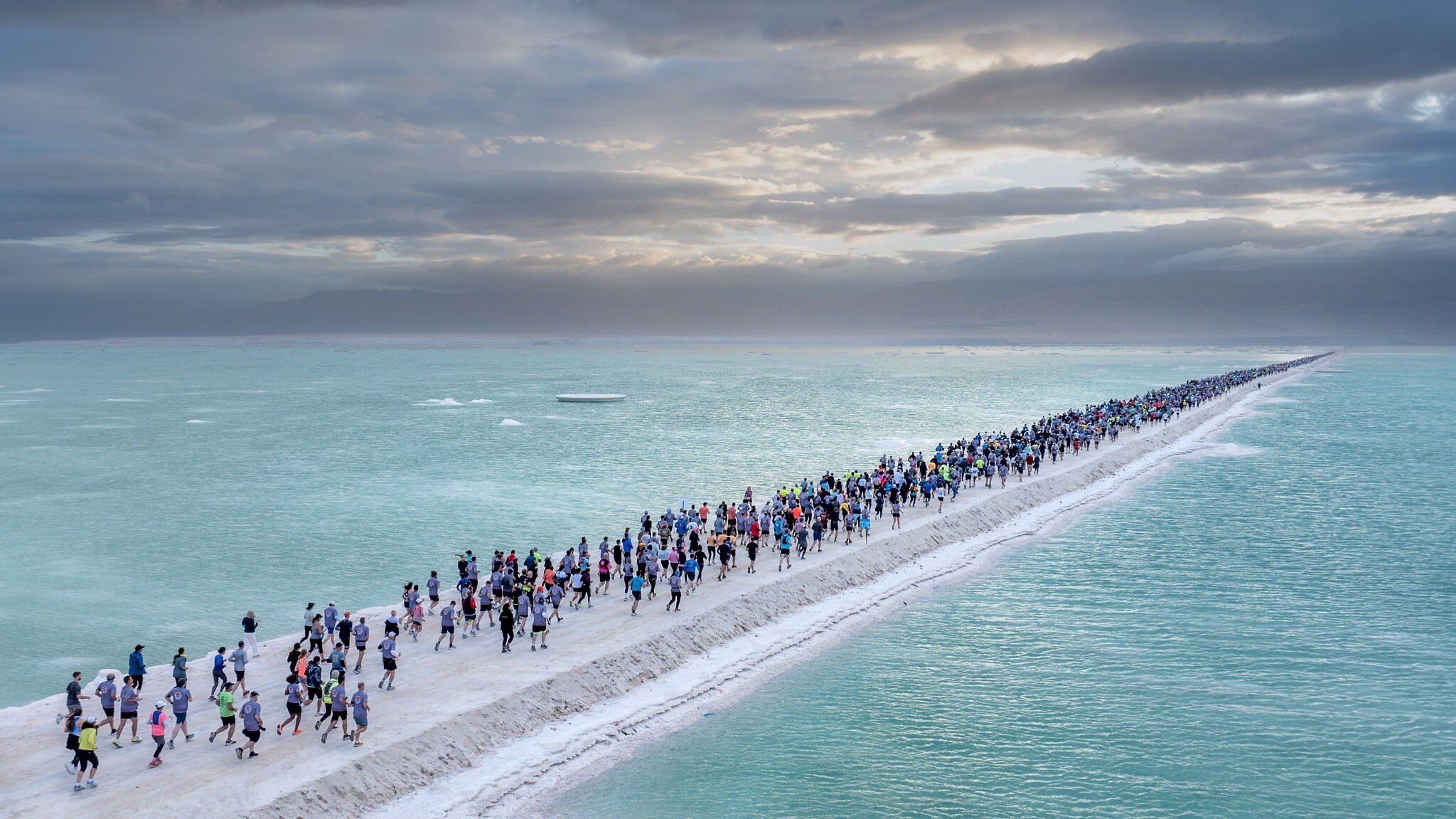 British runners join epic Dead Sea marathon - Jewish News