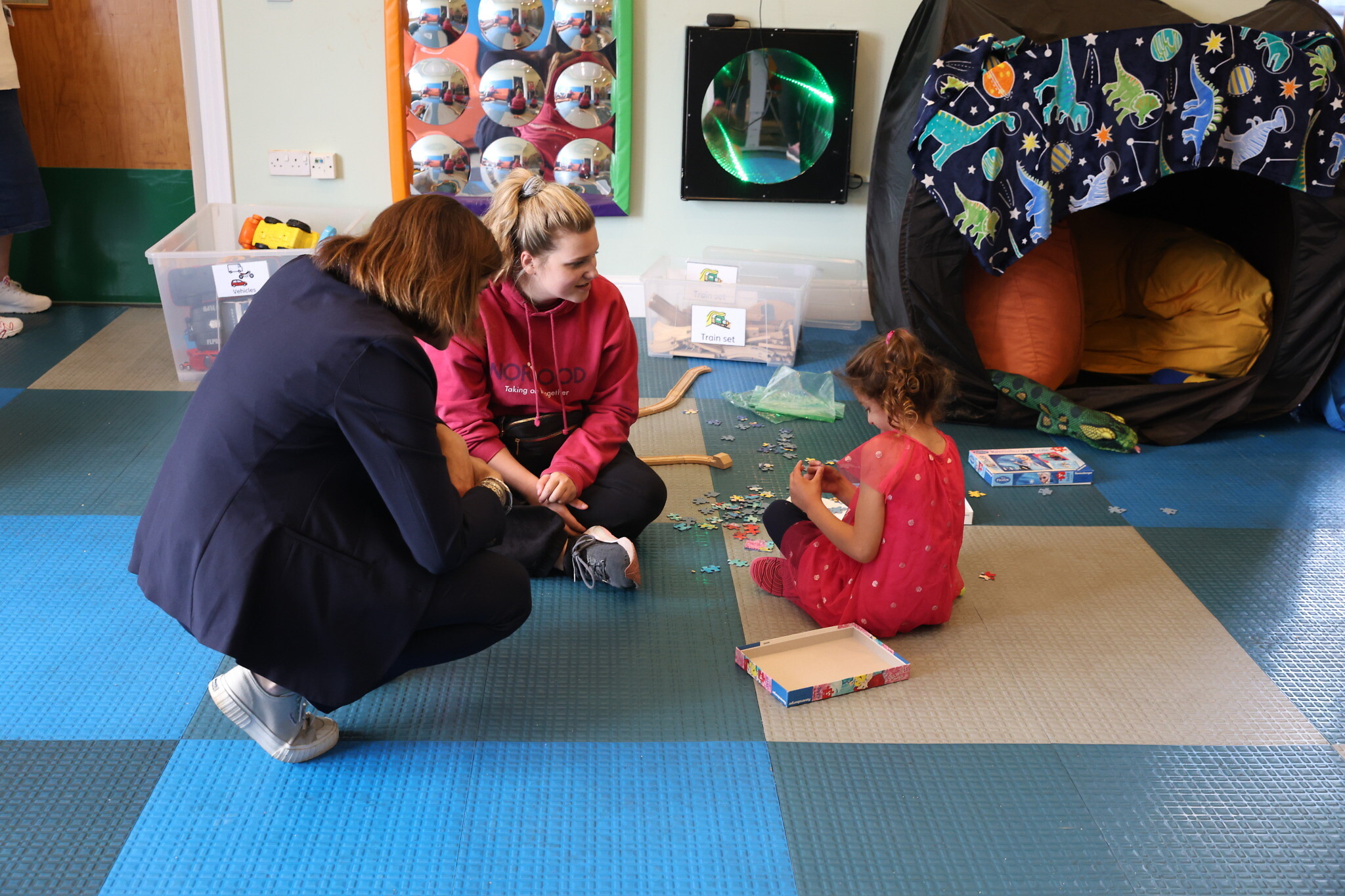 Sarah Sackman MP hails Norwood as 'absolutely vital' during hub visit ...