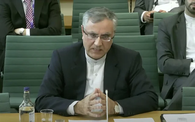 Iranian ambassador says Hamas 'inspired' by Tehran as he is grilled by ...