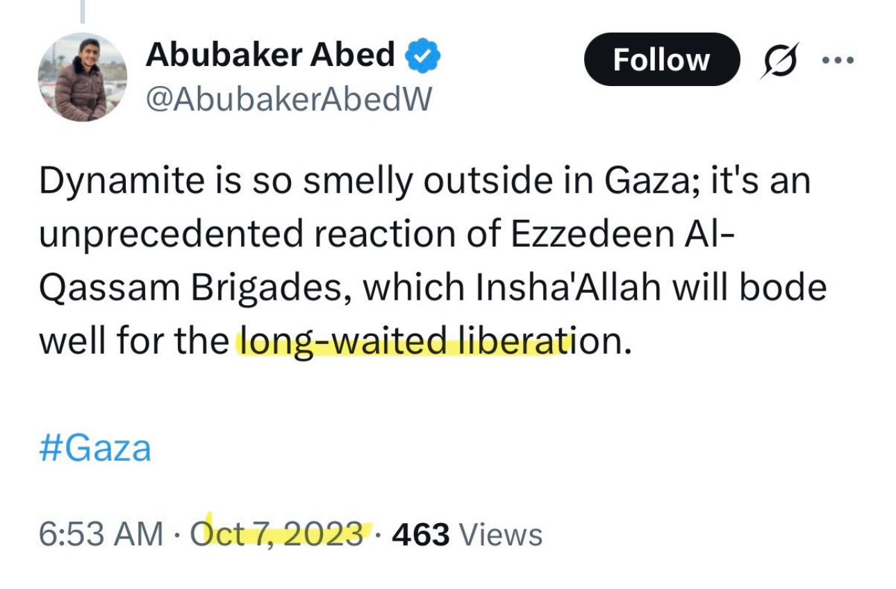 Oxfam GB holds panel event with Gazan who cheered Hamas massacre ...