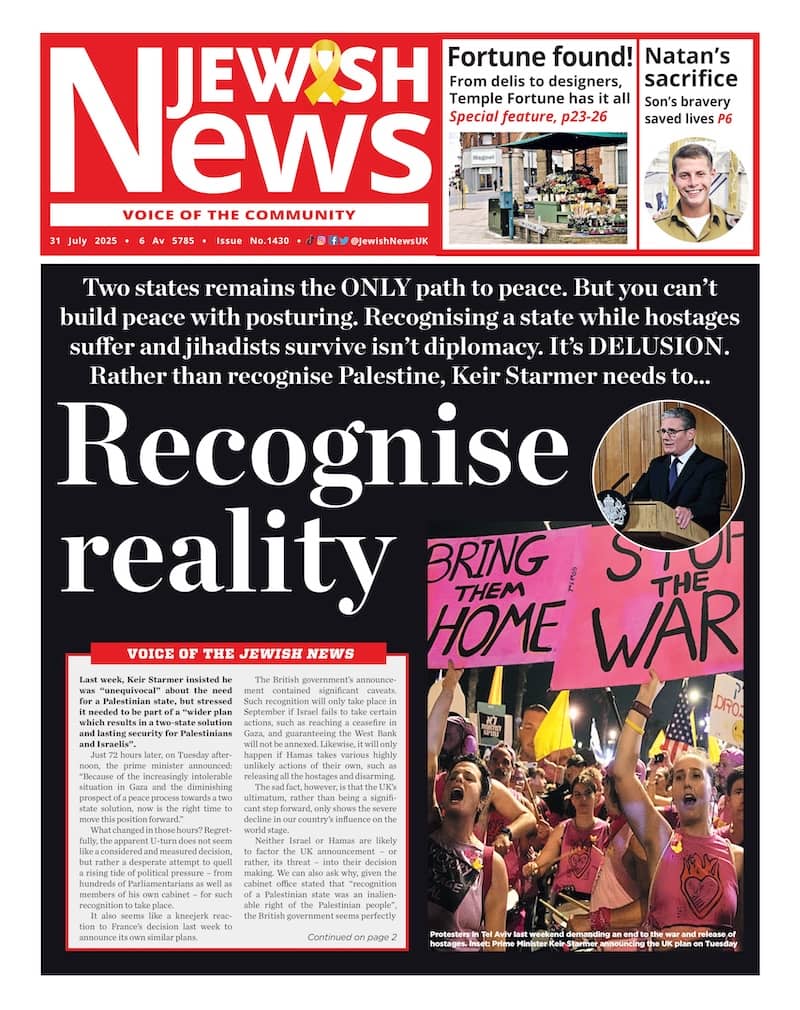 Jewish News - Britain's Biggest Jewish Newspaper Online