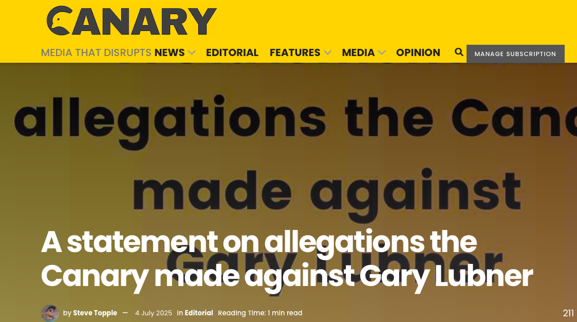 Far-left news site makes grovelling apology to Labour donor over Israel ...