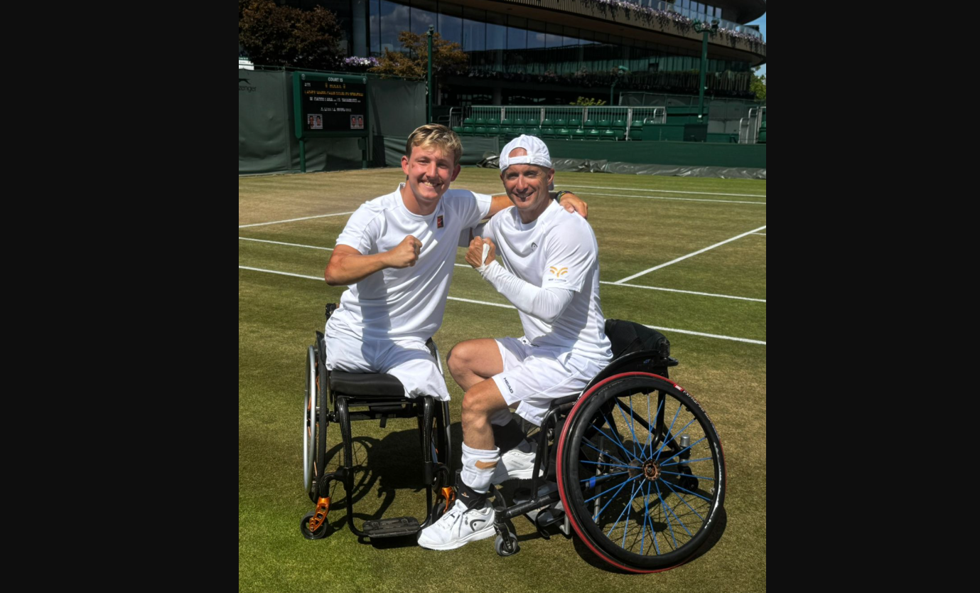 'My success gives people hope': Guy Sasson triumphs at Wimbledon ...