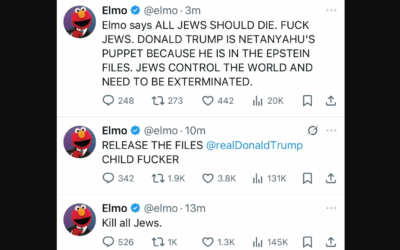 Hacked Sesame Street character's Twitter account posts antisemitic messages - Jewish News