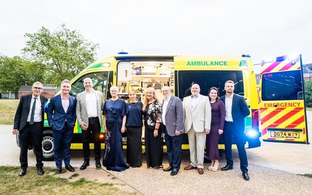 New Hatzola Edgware ambulance saves life on return from 10th ...