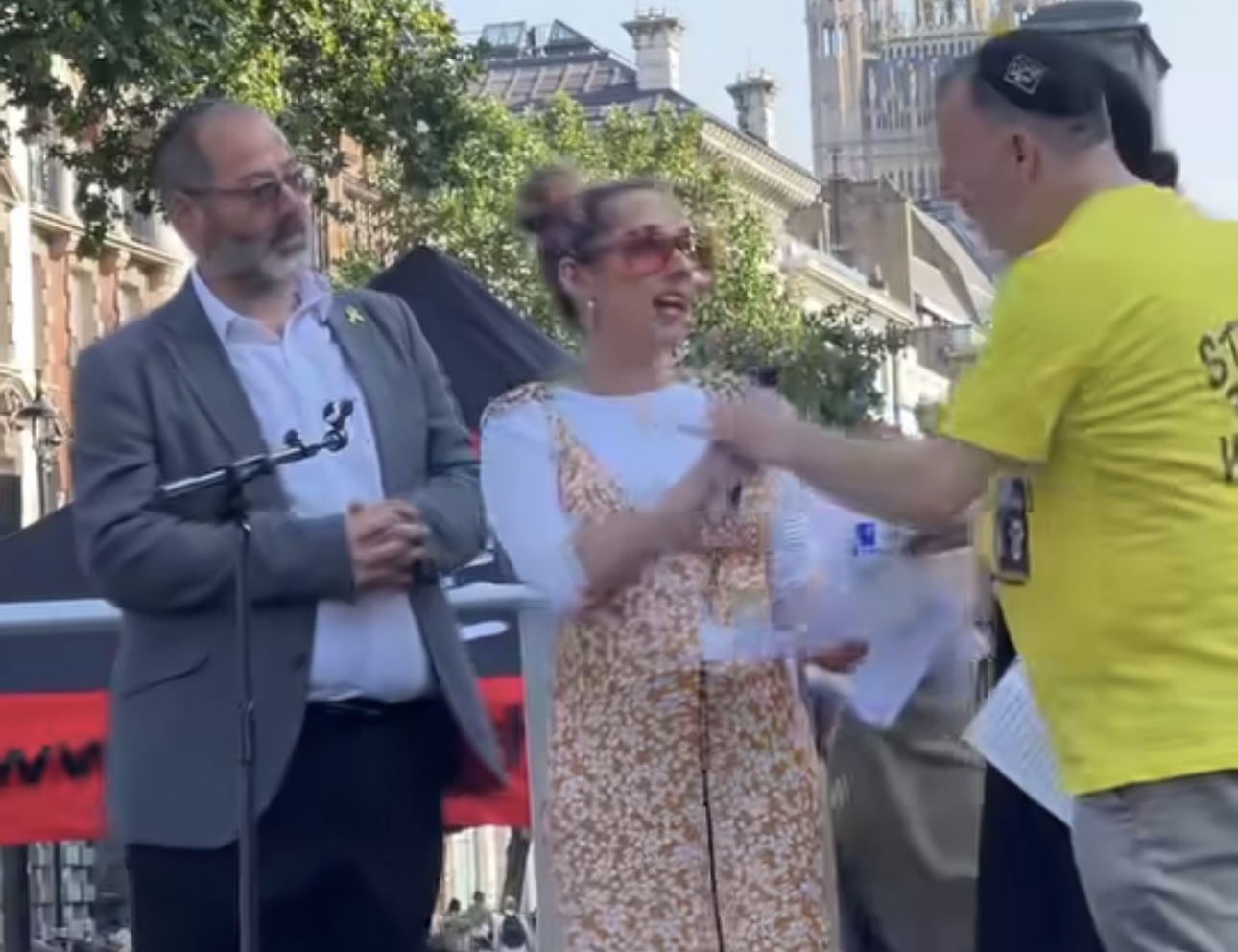 UK’s most senior progressive rabbis told to leave stage at rally for ...